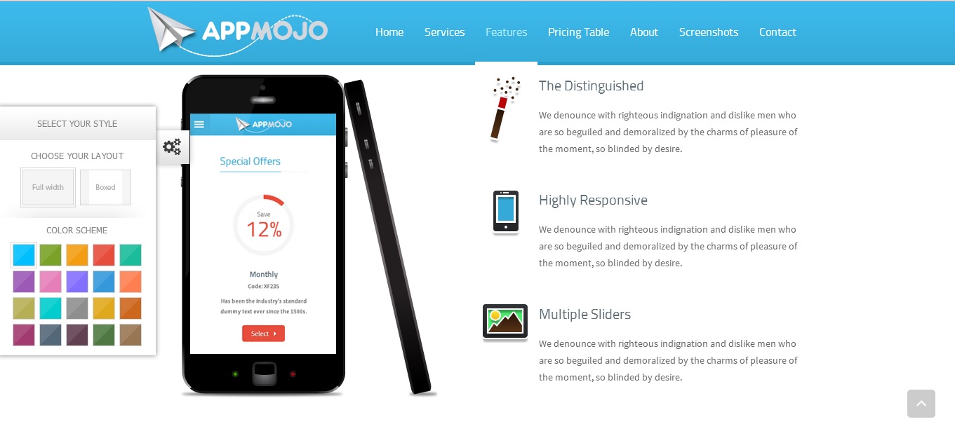 Awesome Java Enabled HTML Website Templates | Product management ...
